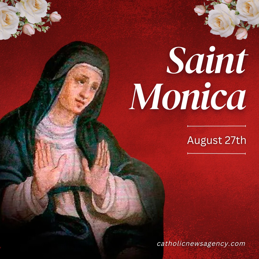 On August 27, one day before the... - Catholic News Agency
