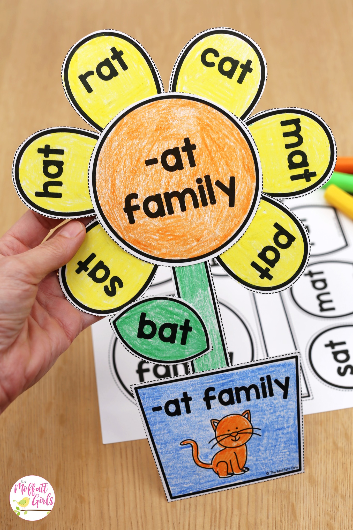 😍 CVC Word Family Flowers, the PERFECT... - The Moffatt Girls