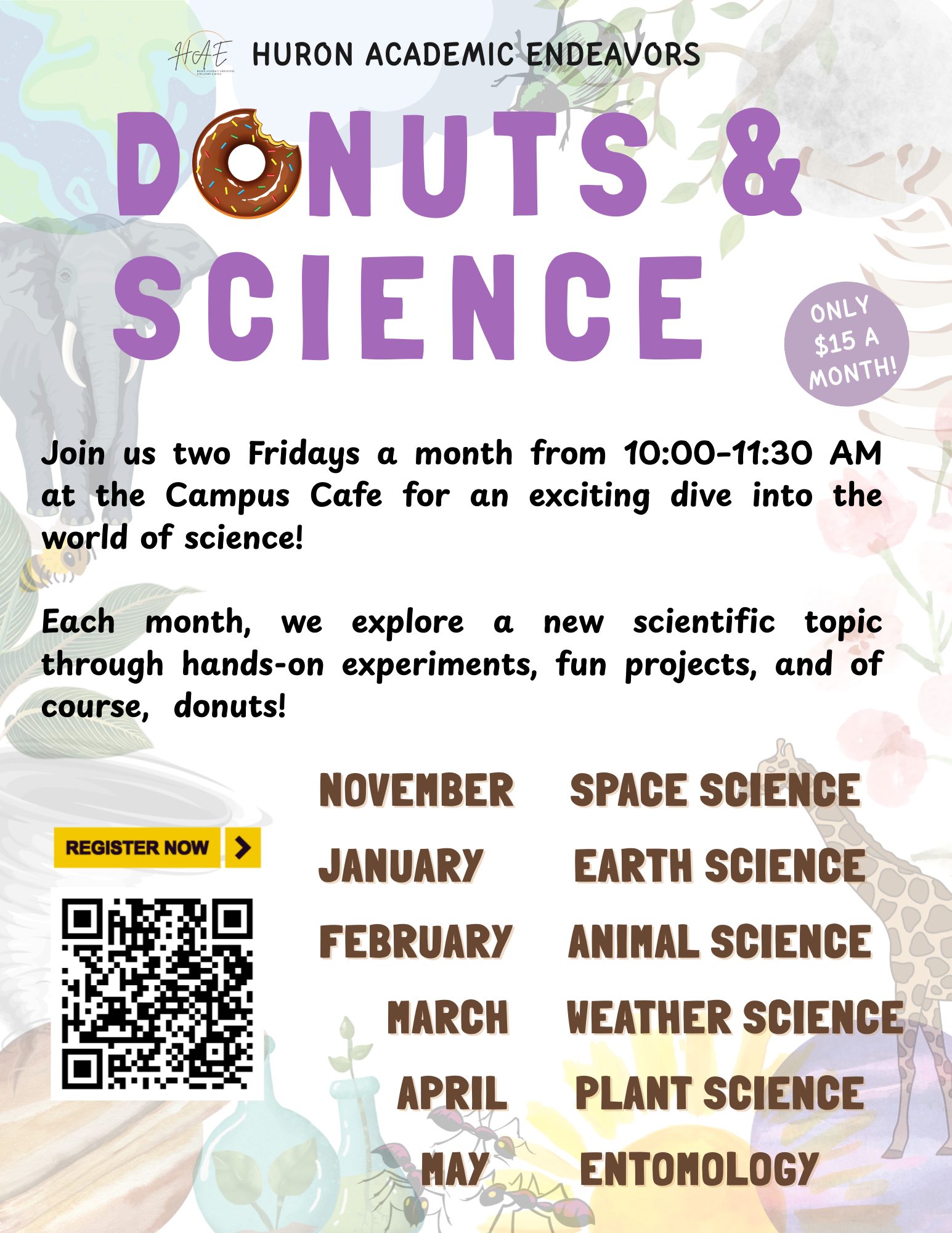 Donuts and Science: Earth Science
