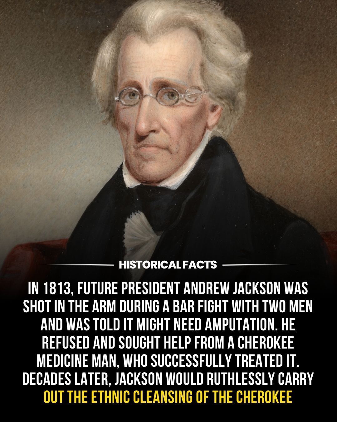 In 1813, Andrew Jackson, who would... - Historical facts | Facebook