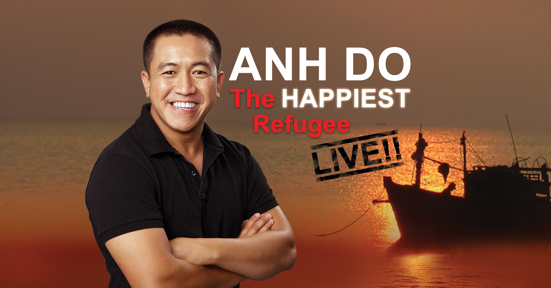 Anh Do - The Happiest Refugee LIVE!! - Penrith