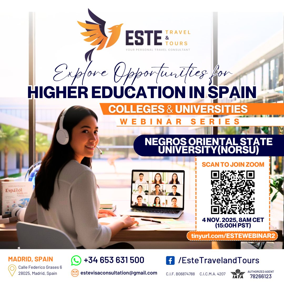 Este - 🚀 Take your education to the next level — in Spain! Join us for ...