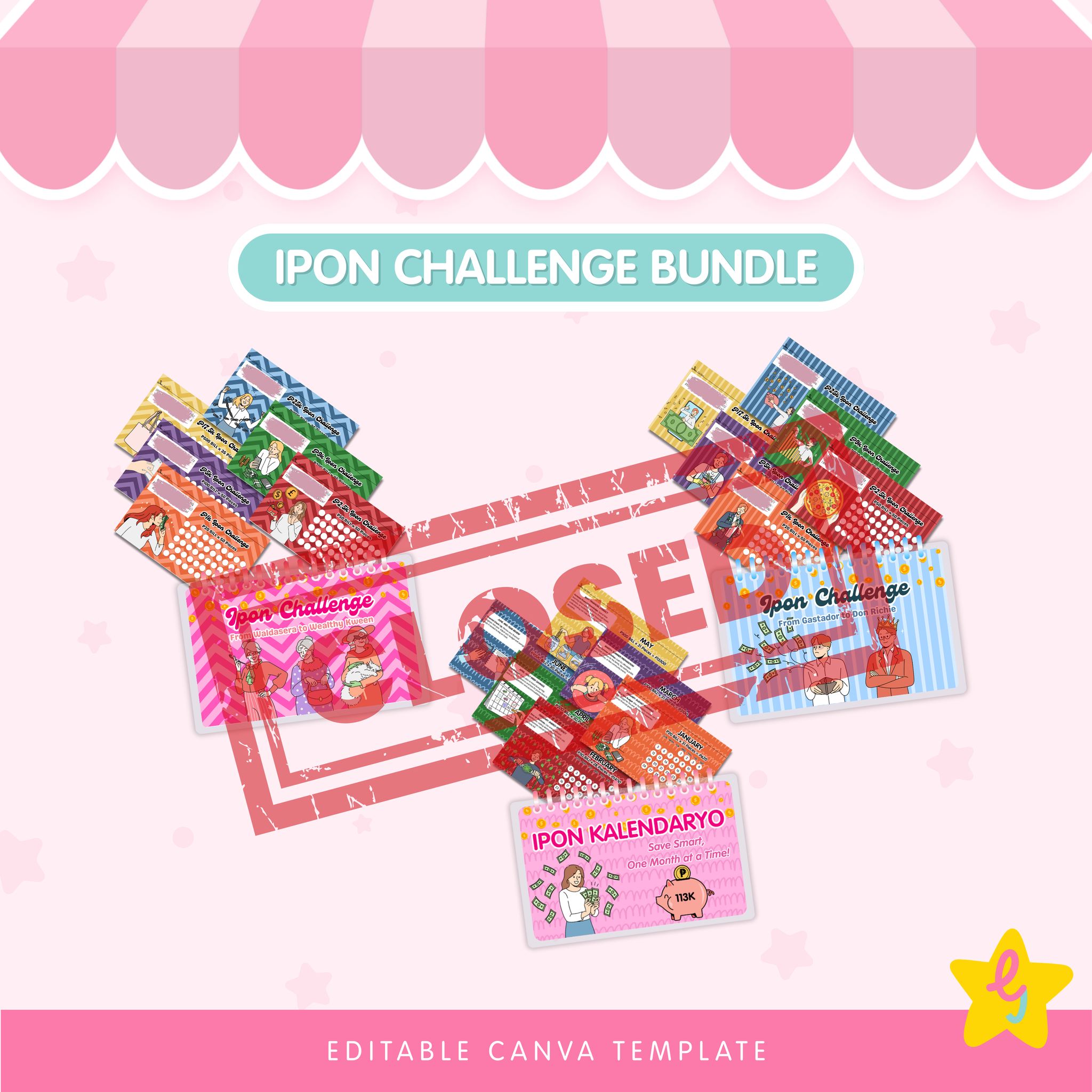 Aubrey - Ipon Challenge Template Bundle Update Orders for this Ipon ...
