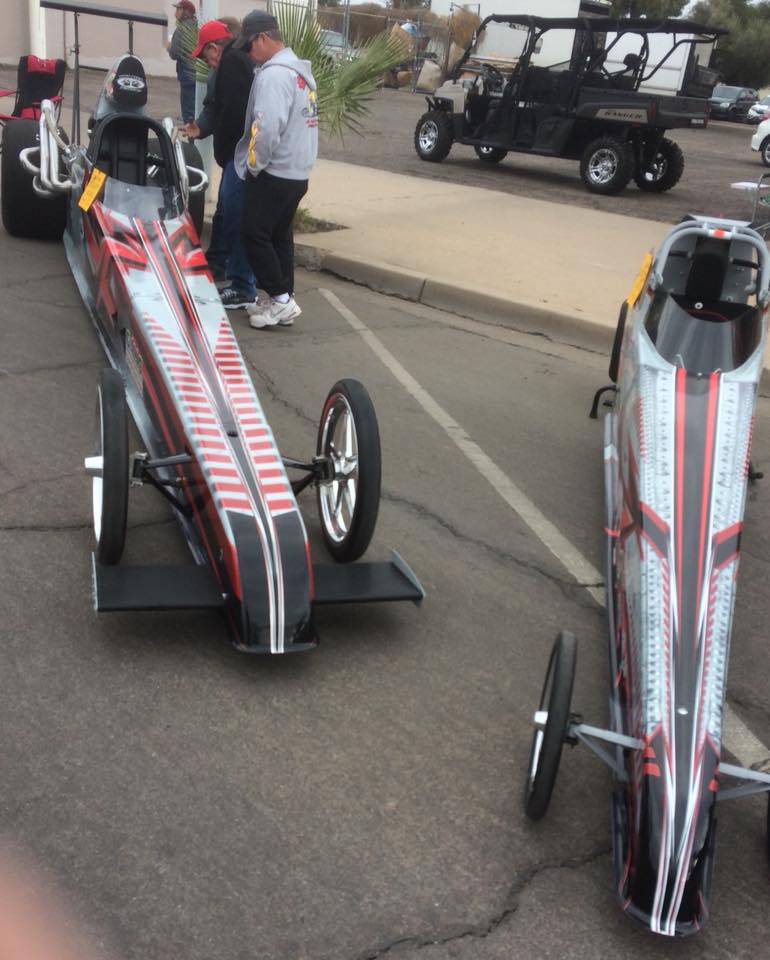 Tripp Breitkreitz Racing Pappy And I Are Here Showing The Dragsters