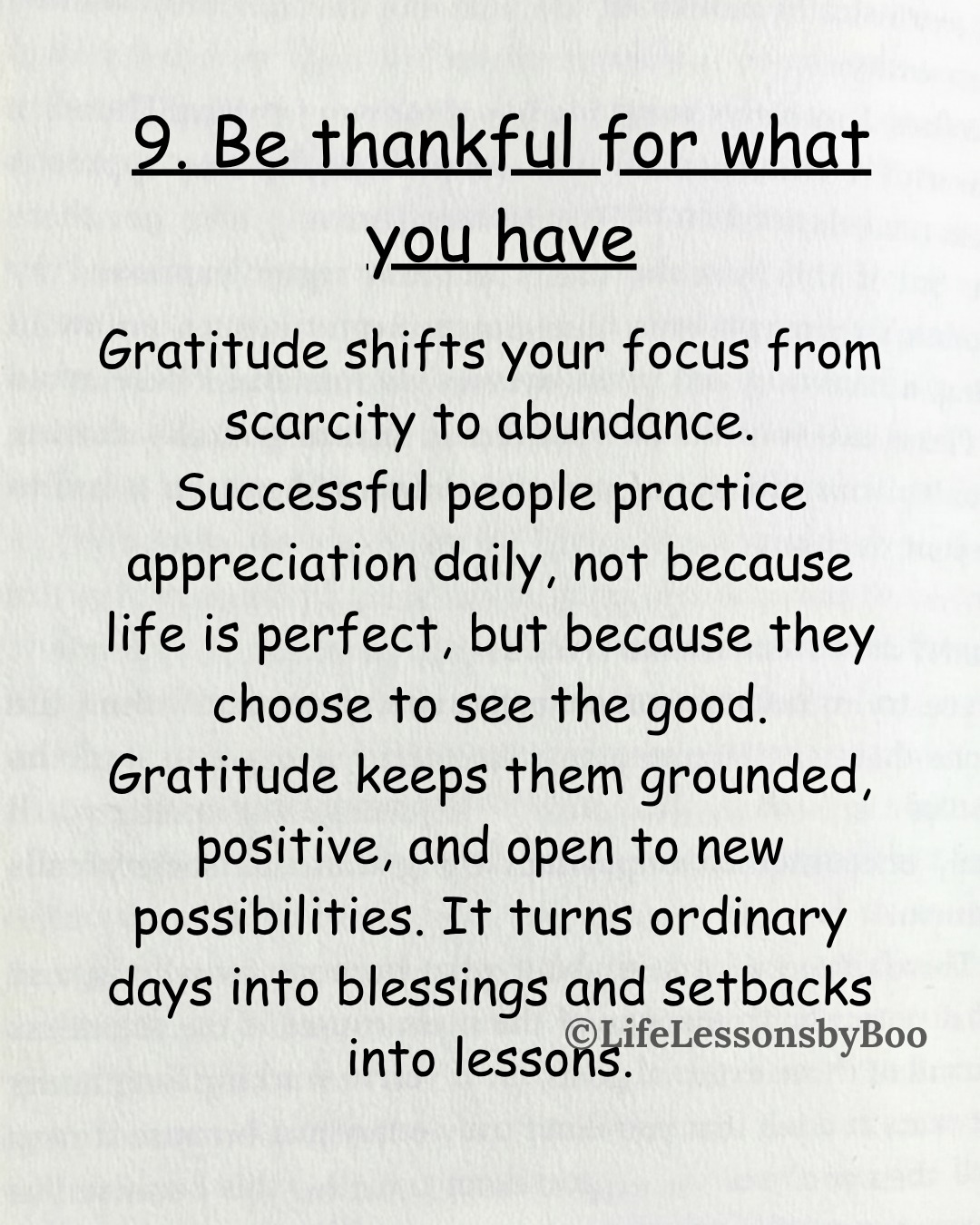 Life Lessons by Boo added a new photo. - Life Lessons by Boo