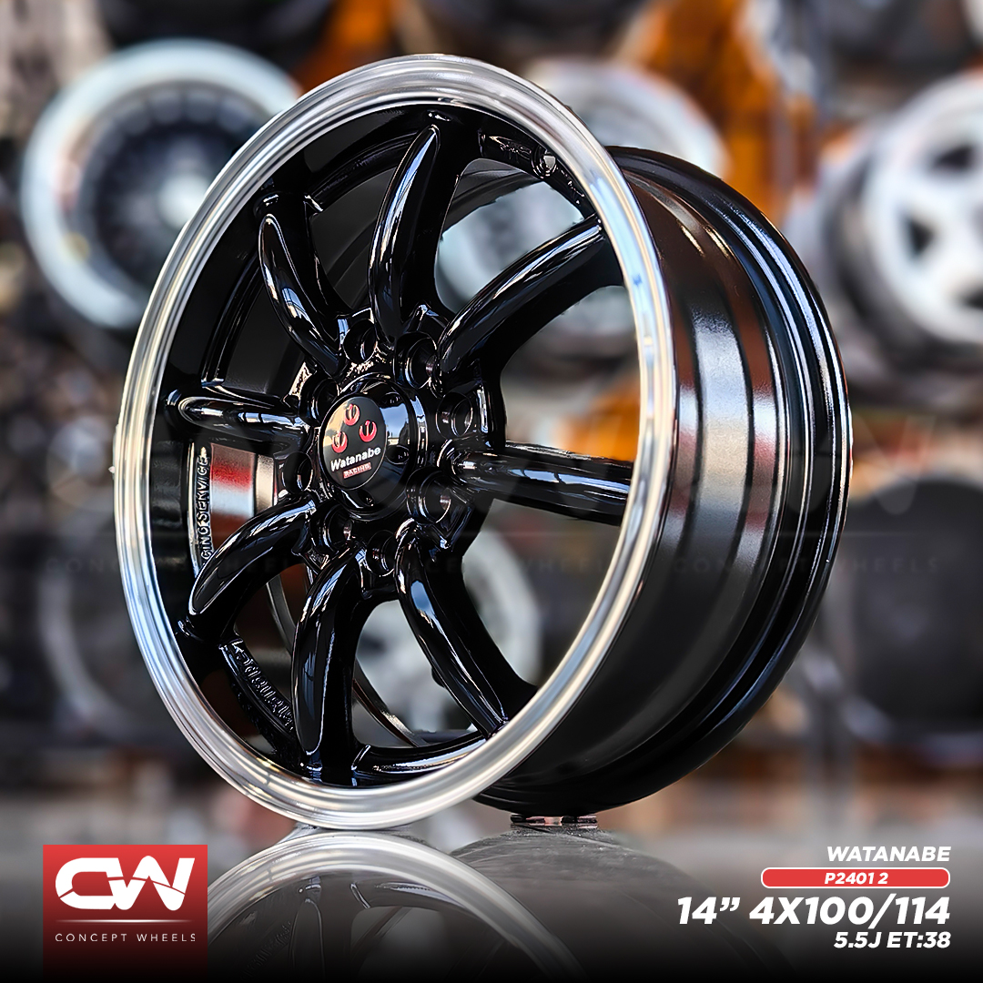 Concept Wheels - Watanabe wheels available in 14 inches...