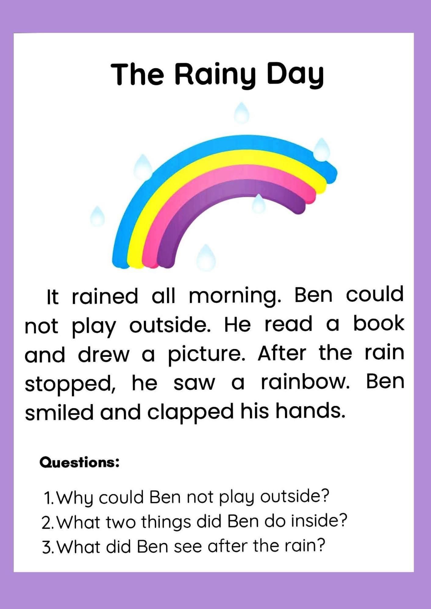 Reading - More free reading materials ctto #reading #education # ...