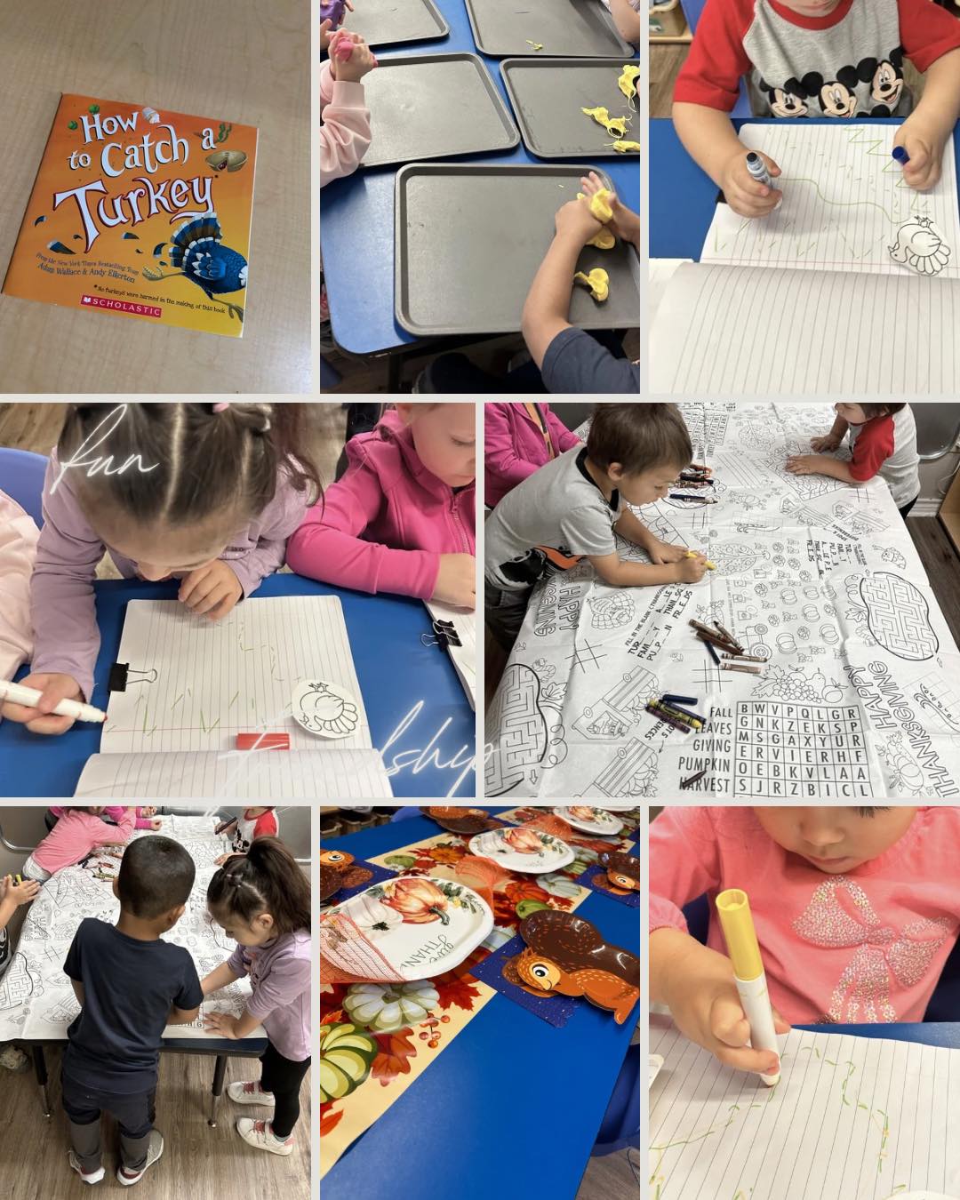 Kid - Turkey Trot Shenanigans! Did you know that fine motor journals ...