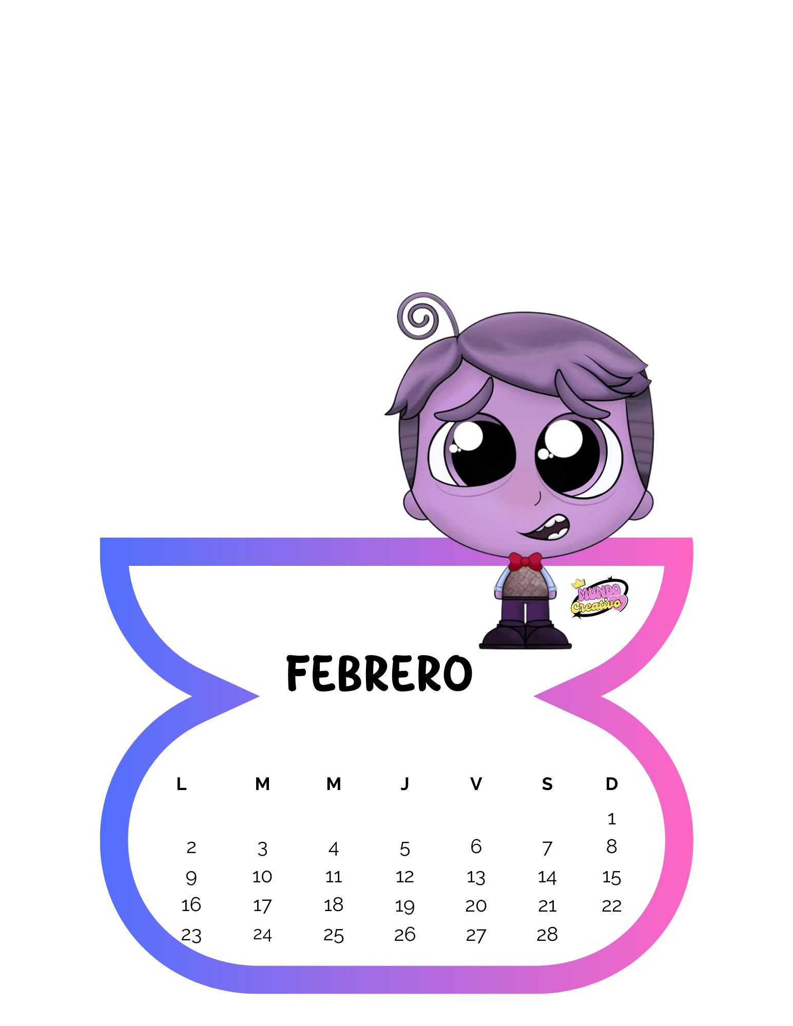 Mundo creativo - Calendario de las emociones... | Facebook