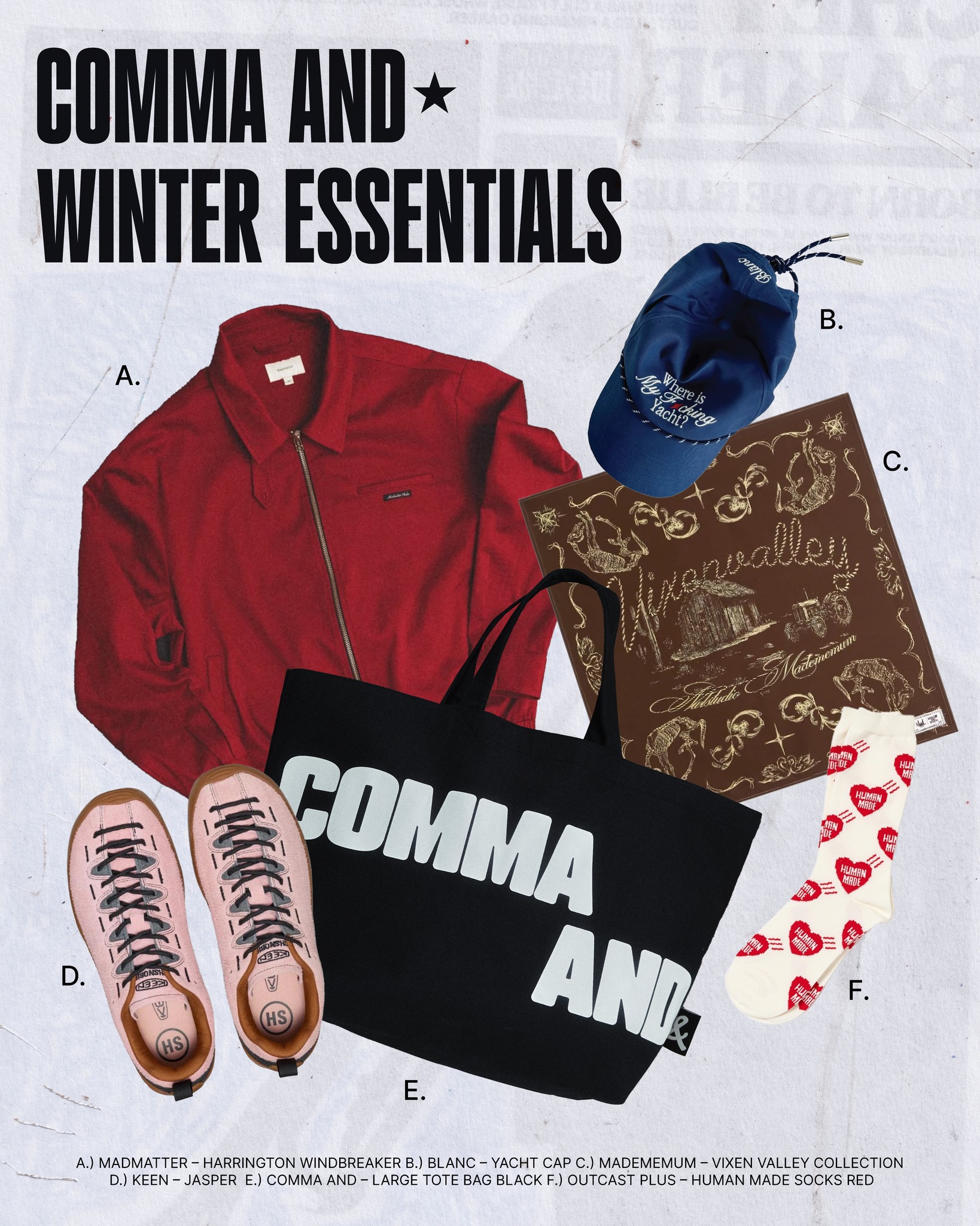 Comma - เข้าโหมด Winter แบบมีสไตล์ 🧥 ลมหนาวมารอบนี้ แต่งลุคให้คูลขึ้น ...