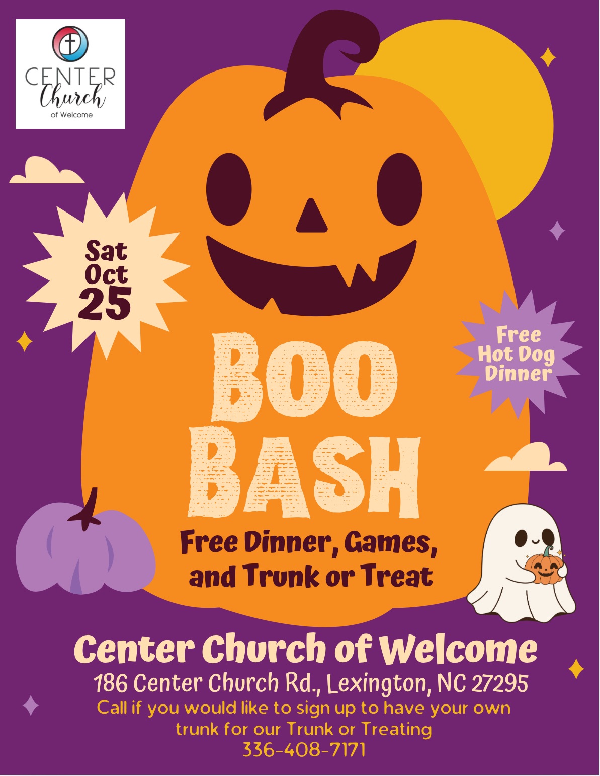 Center Church of Welcome Boo Bash
