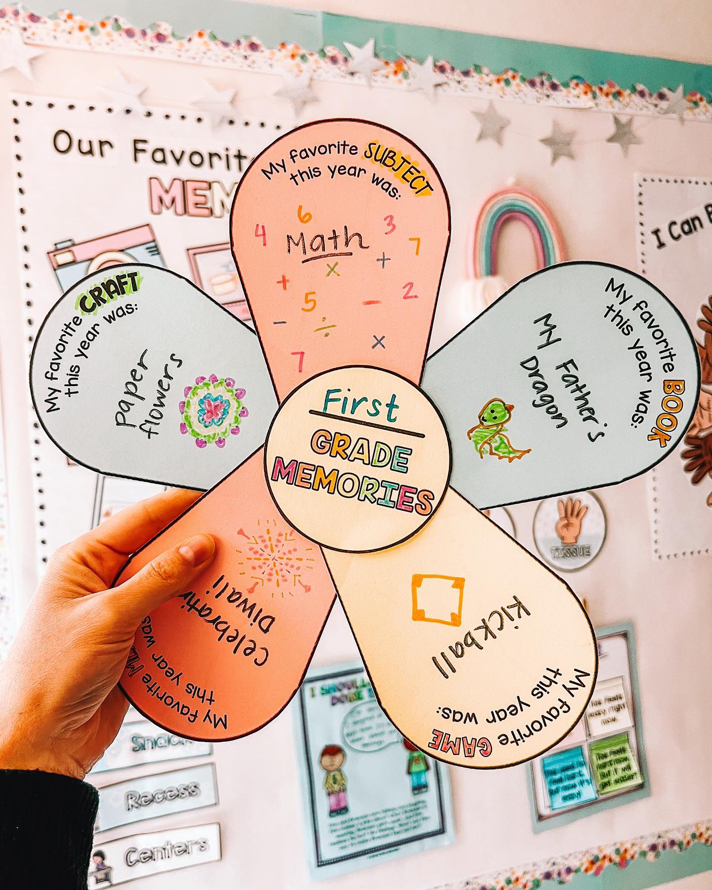 🌸 End-of-Year Memory Flowers 🌸... - Teachers Pay Teachers