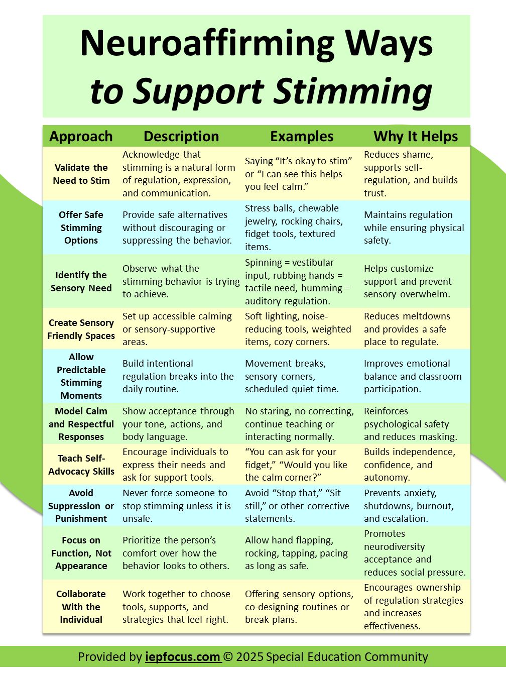 IEP - Support educators, parents, and therapists with this clear and ...
