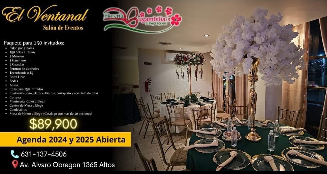 El Ventanal Salon De Eventos Nogales