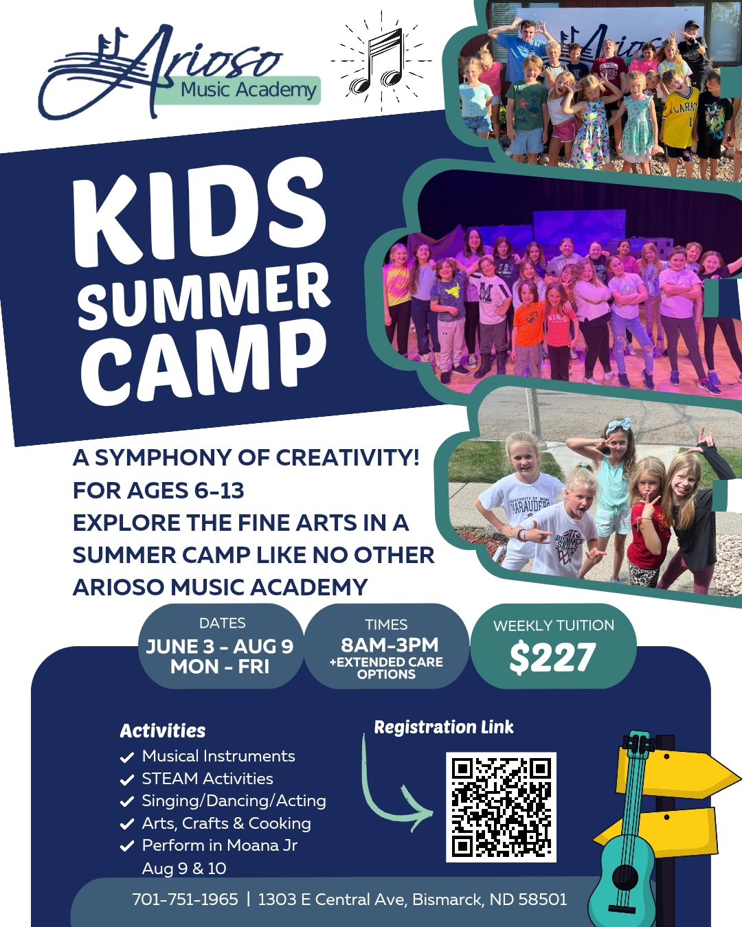 🌞 Unlock a summer of... - Arioso Music Academy Bismarck | Facebook