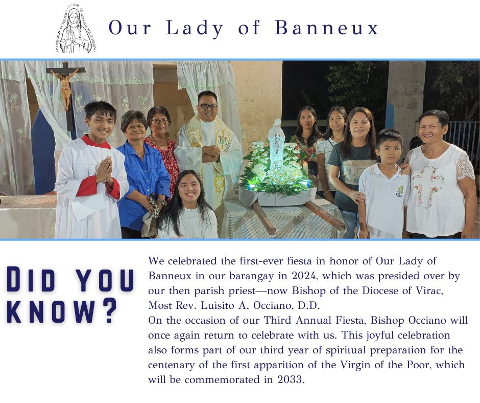 Our Lady of Banneux in the Philippines
