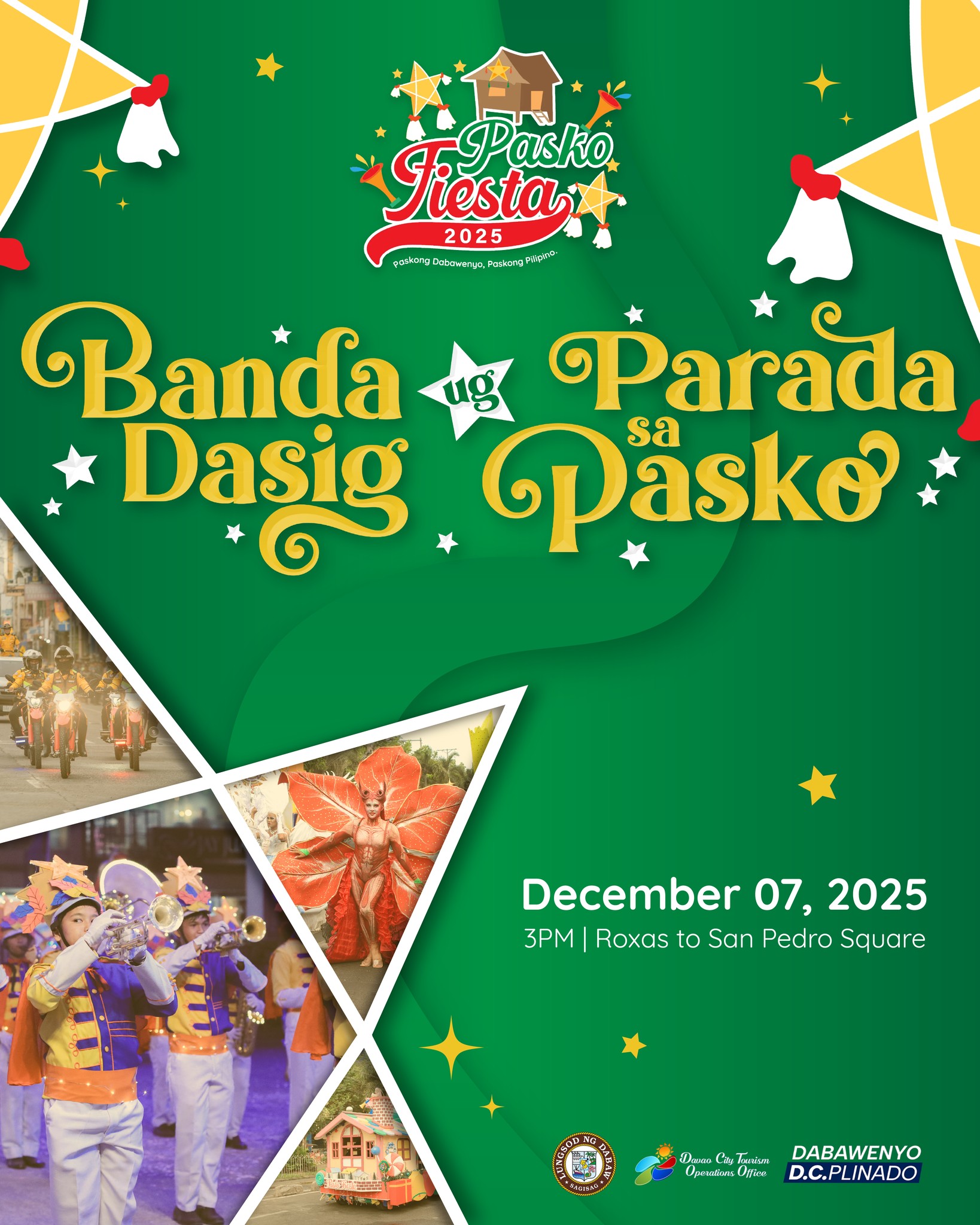 #𝐏𝐚𝐬𝐤𝐨𝐅𝐢𝐞𝐬𝐭𝐚𝟐𝟎𝟐𝟓 | 𝐁𝐚𝐧𝐝𝐚 𝐃𝐚𝐬𝐢𝐠 𝐮𝐠... - Pasko Fiesta sa Davao | Facebook