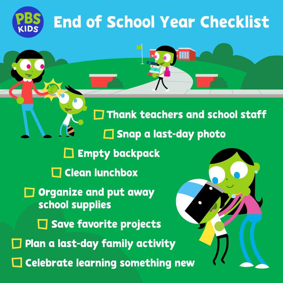 PBS KIDS - What's missing from our end of school year... | Facebook