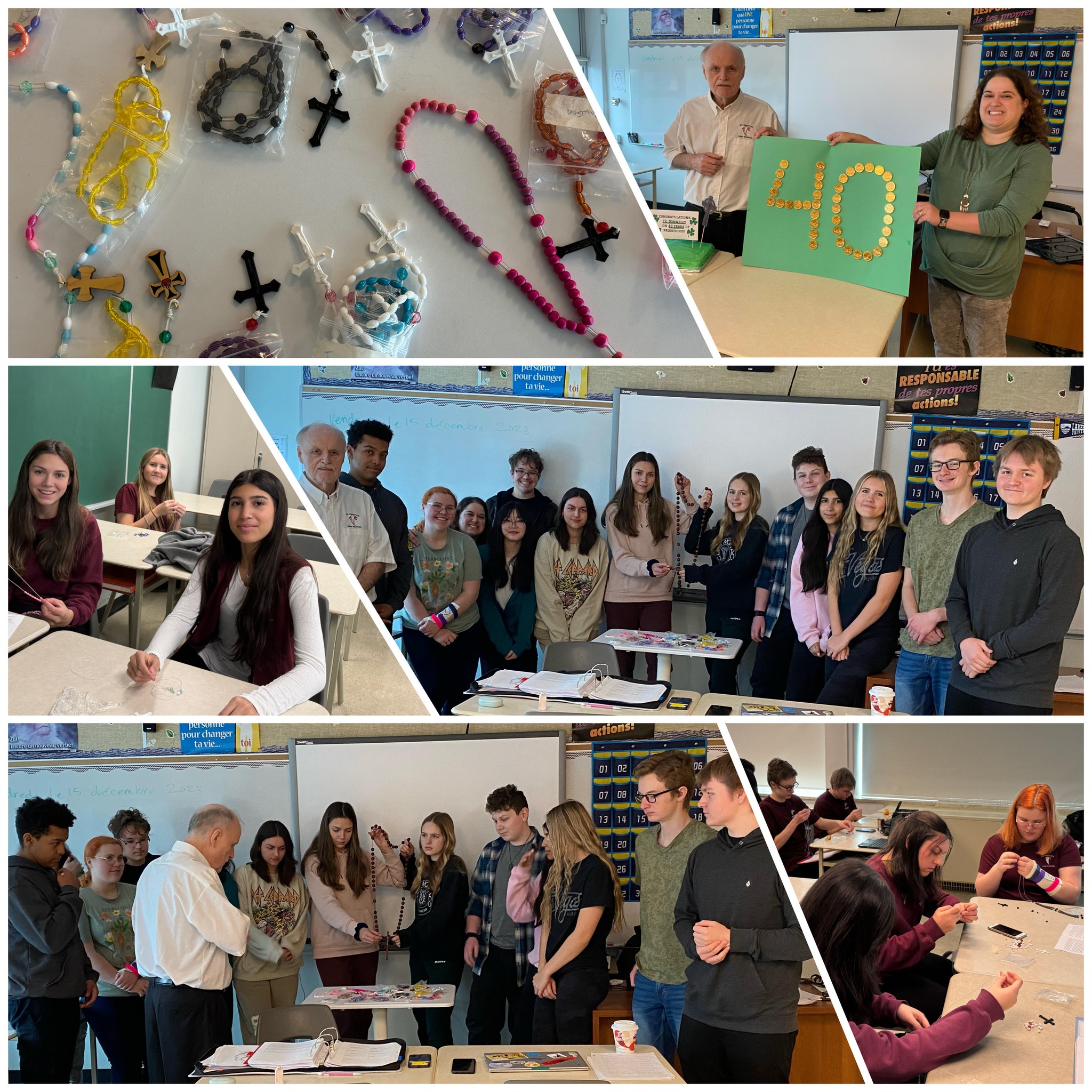 St. - Last week, Madame Gaudreau’s Grade 10 Religion class made ...
