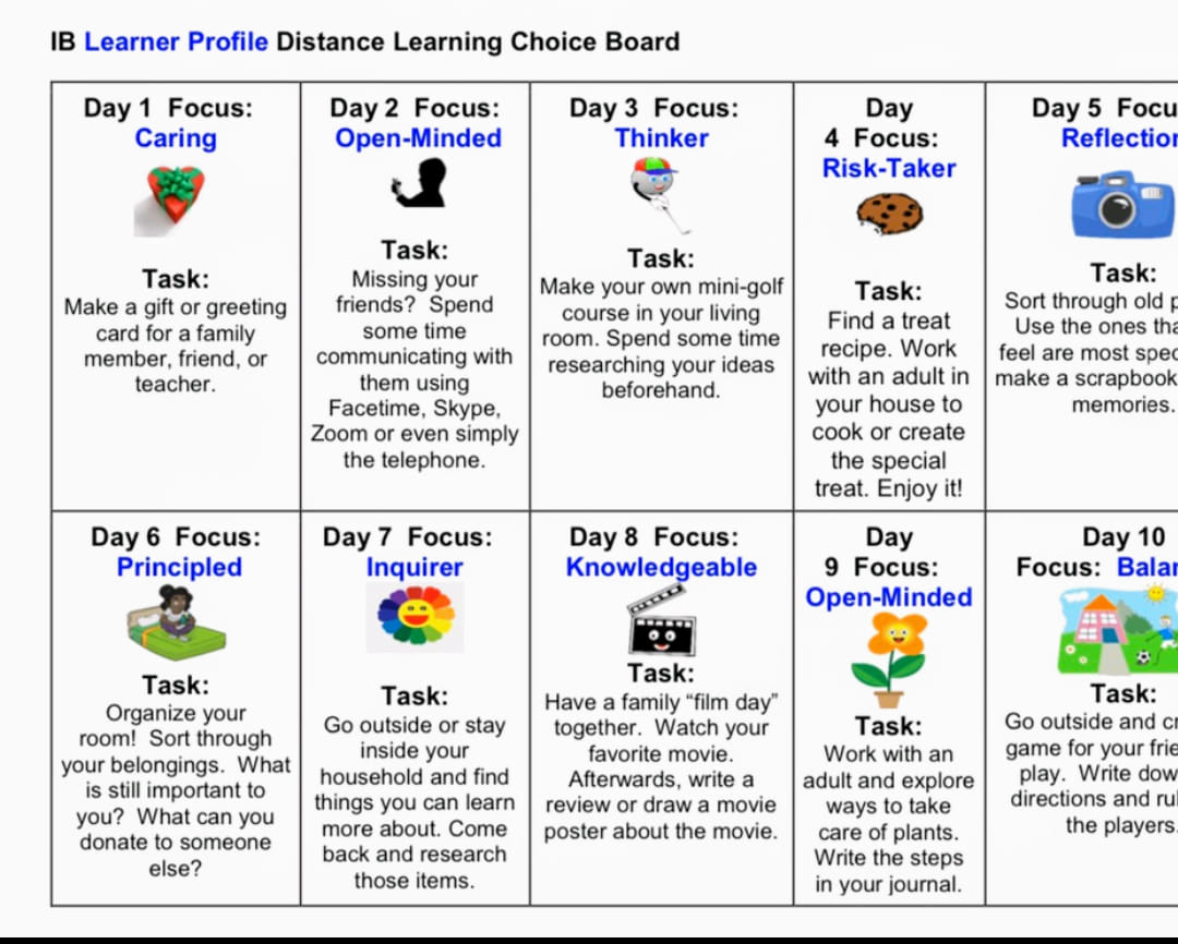 IB Learner... - Paul Laurence Dunbar Elementary School