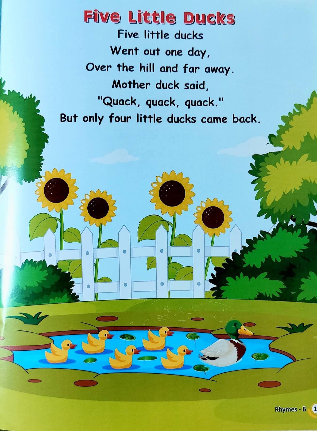 Primary - Five Little Ducks (Poem) !!!! | Facebook