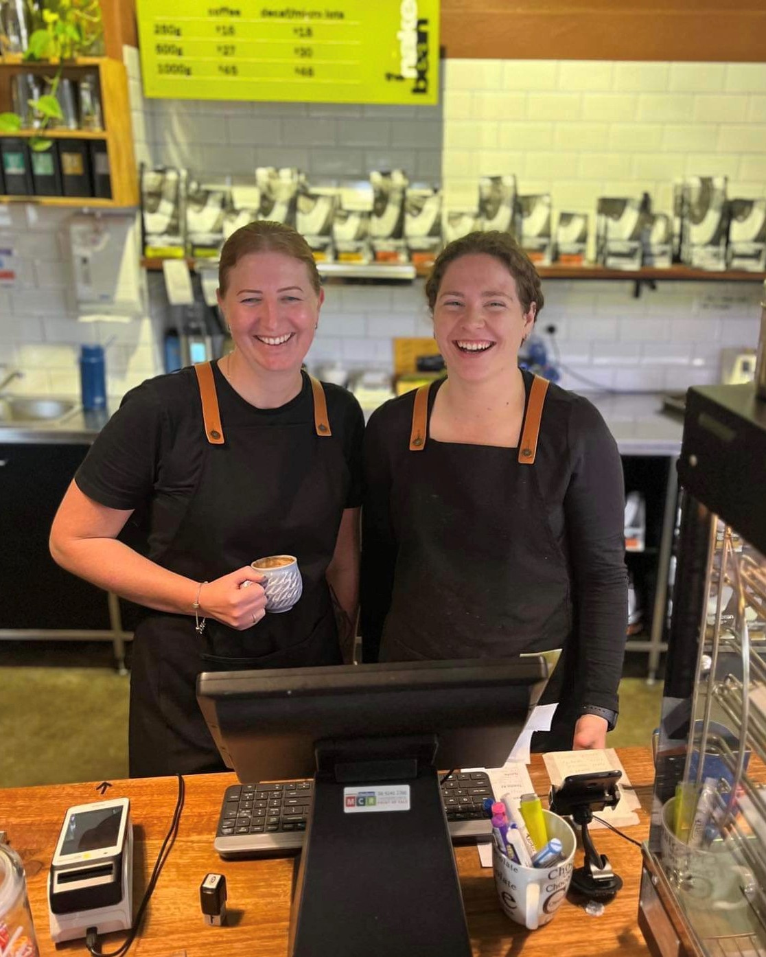 Early Morning Smiles 😁 The Naked Bean Coffee Roasters