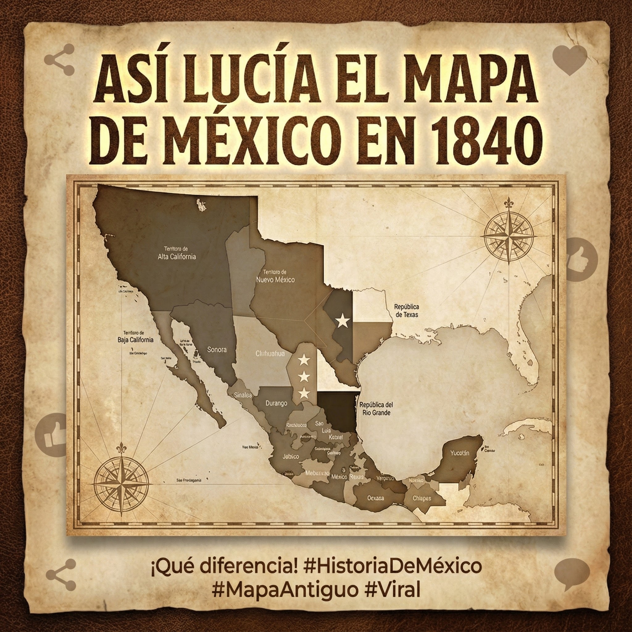 Timeless - 🗺️🇲🇽 THIS IS WHAT MEXICO LOOKED LIKE IN 1840 🇲🇽🕰️ A nation ...