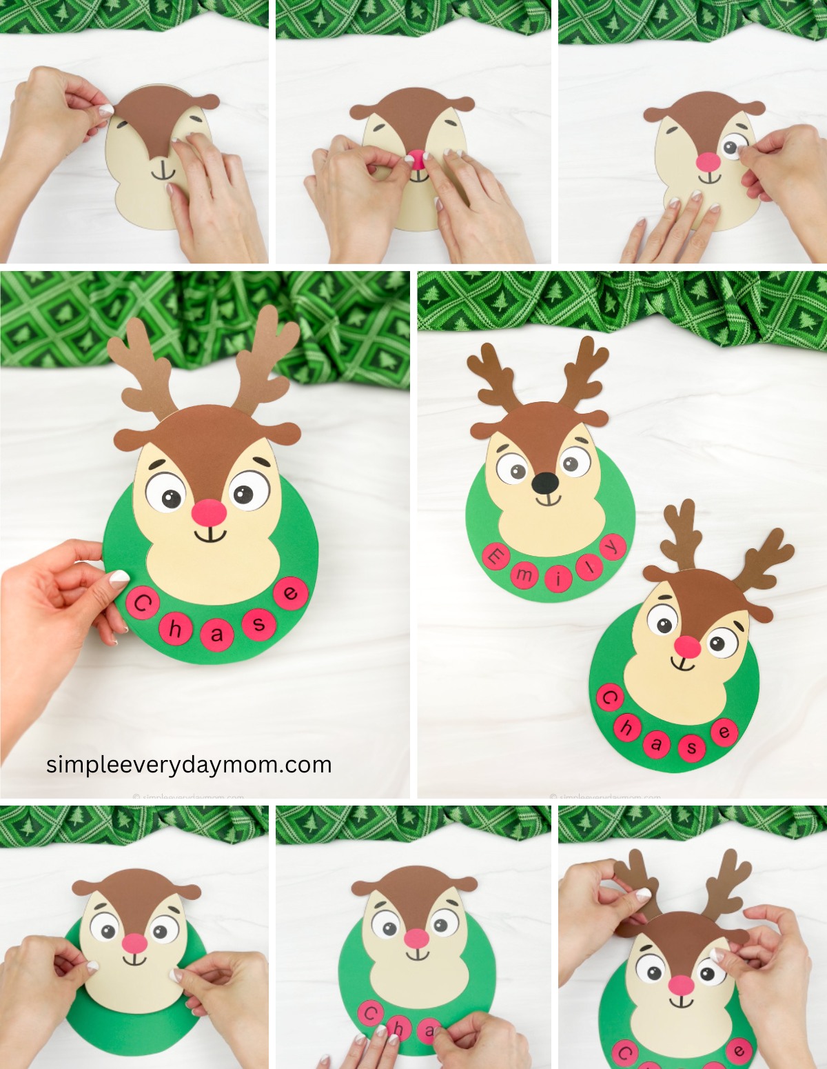 🦌 Reindeer Name Craft ️ Get the... - Simple Everyday Mom