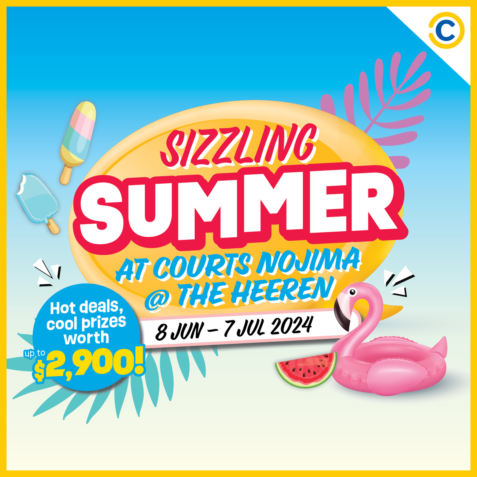 COURTS - 🌞 Get ready for a Sizzling Summer Fun at Courts...