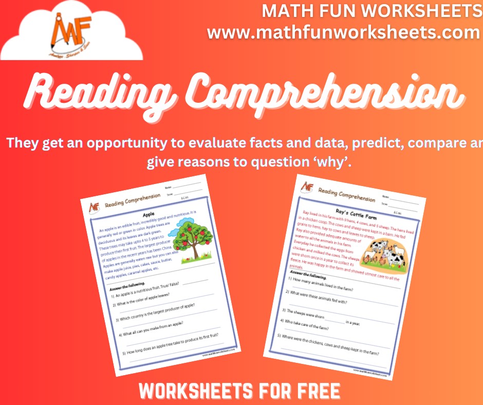 Math - DOWNLOAD FREE ONLINE WORKSHEETS AT MATH FUN WORKSHEETS https ...