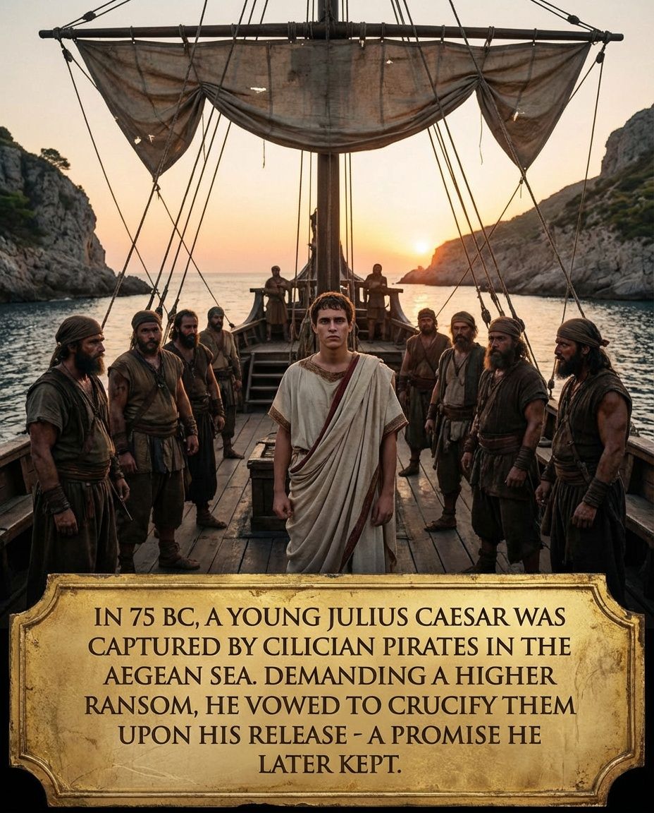 History - In 75 BC, Julius Caesar was captured by Cilician pirates ...