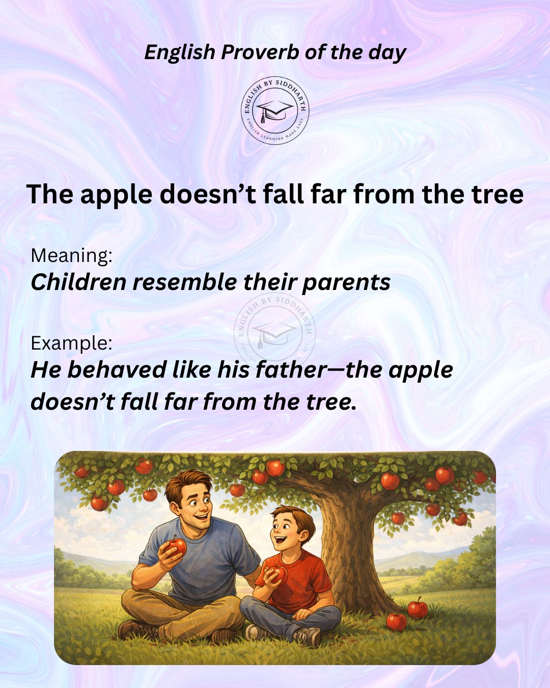 The English Proverb of the day is -... - English by Siddharth | Facebook