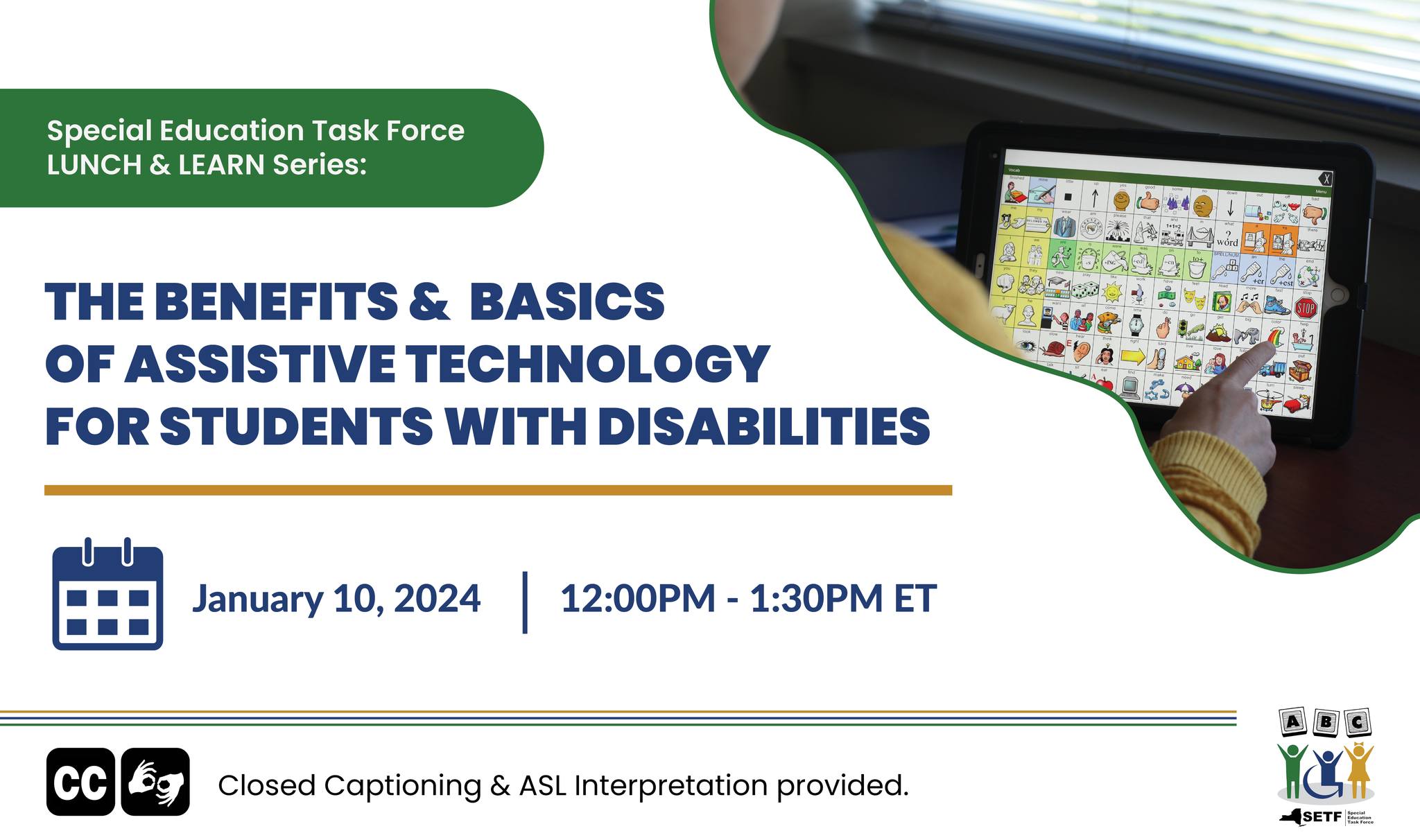 Disability - Special Education Task Force LUNCH & LEARN Series: The ...