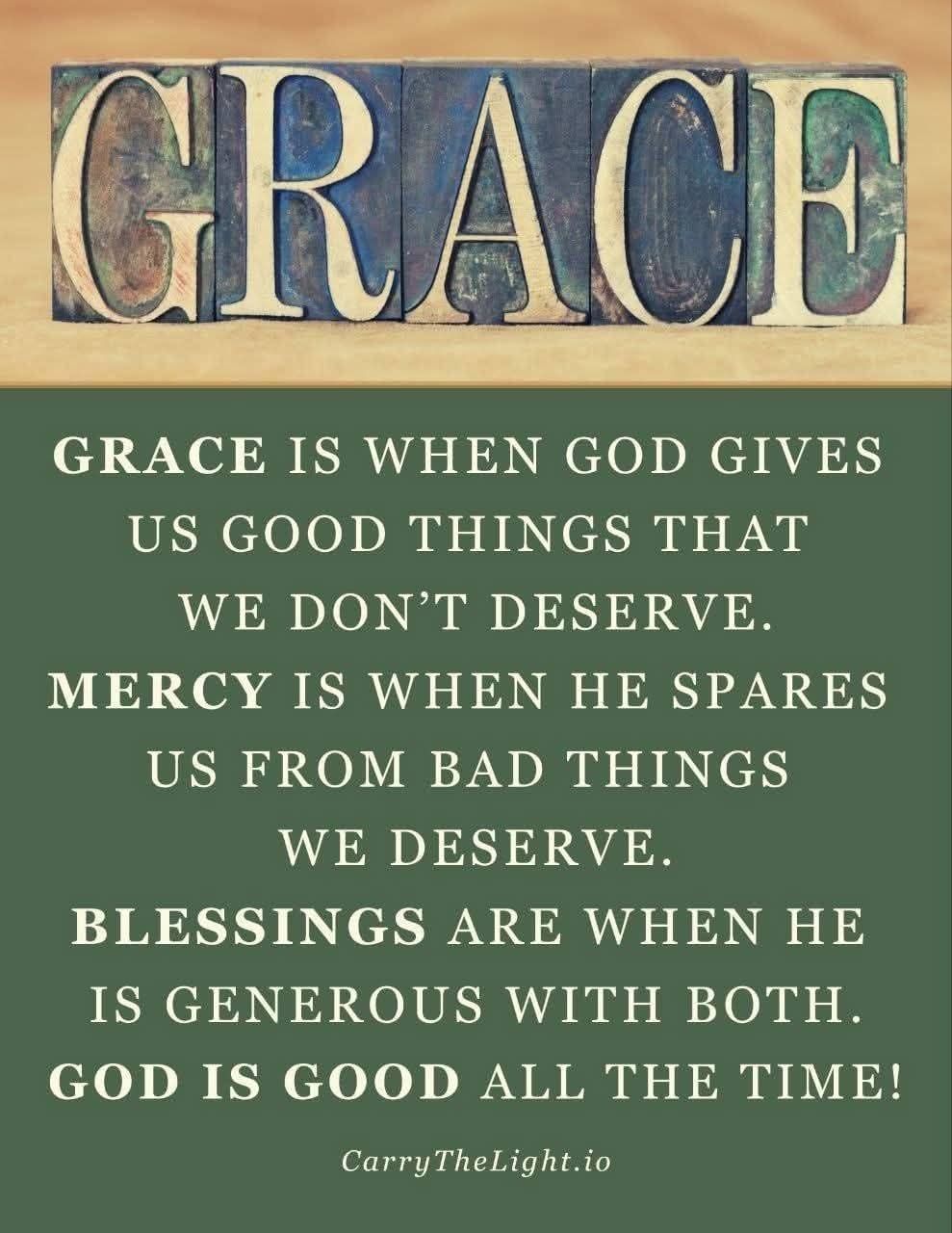 SLBC - AMAZING GRACE: Sometimes we forget how much God carries us every ...