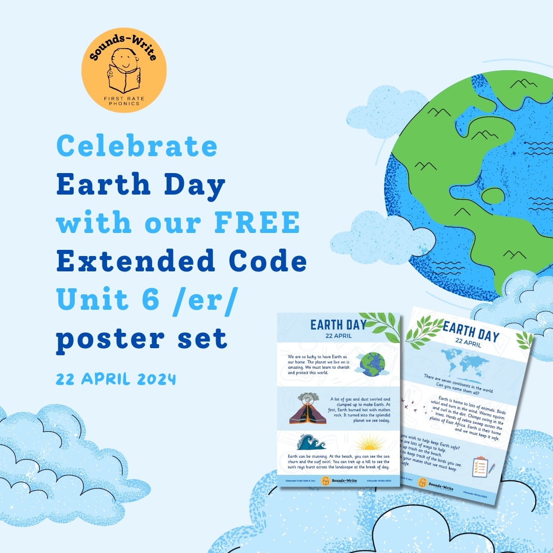 Sounds-Write - 🌍 Get ready to celebrate Earth Day with our...