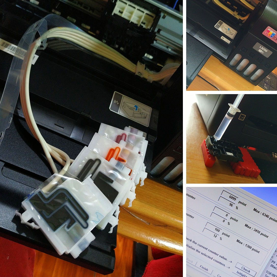 Tecniplus 🖨 Epson L3250 Error General Otra Impresora