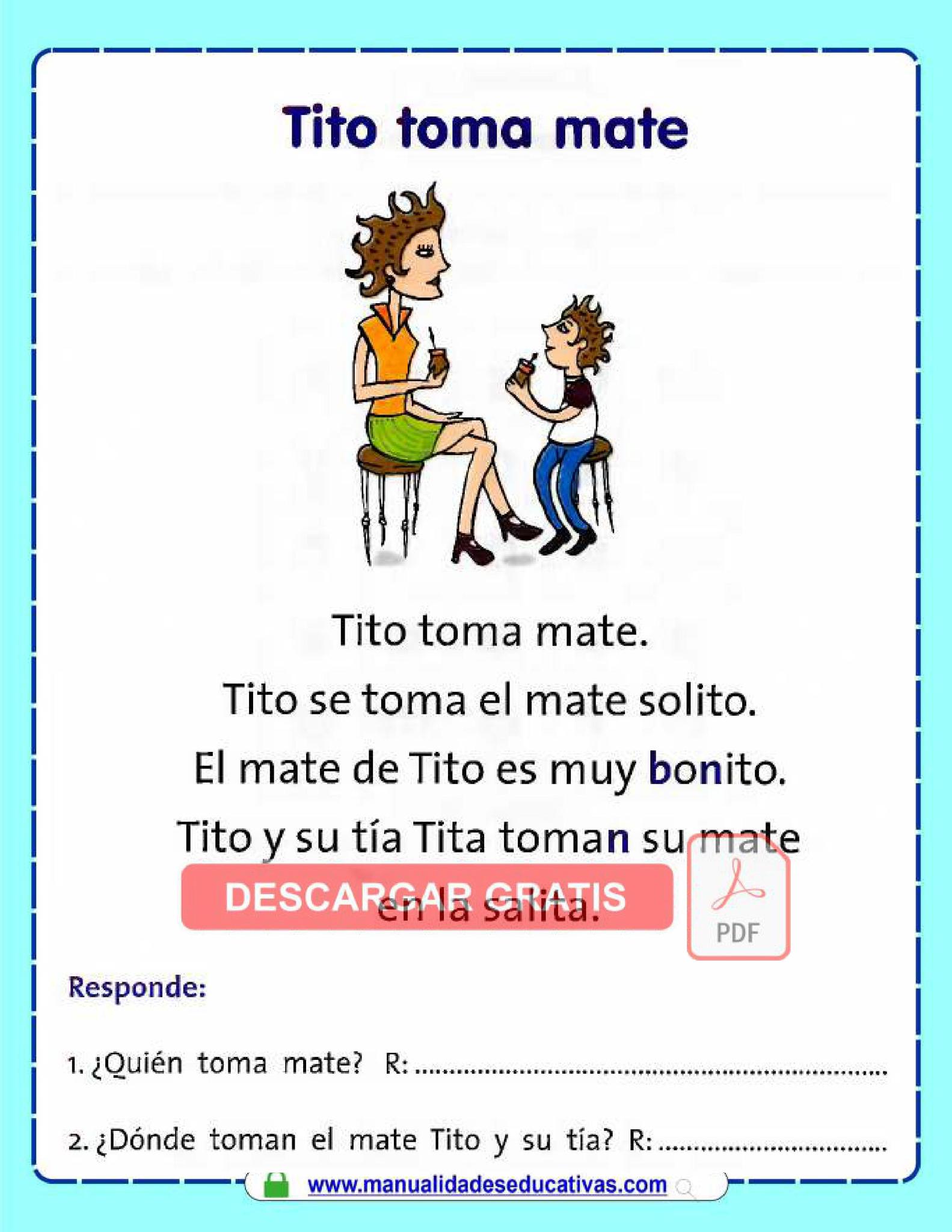 Docentes - LECTURA COMPRENSIVA PASO A PASITO APRENDO SOLITO(A) TOMO I y ...