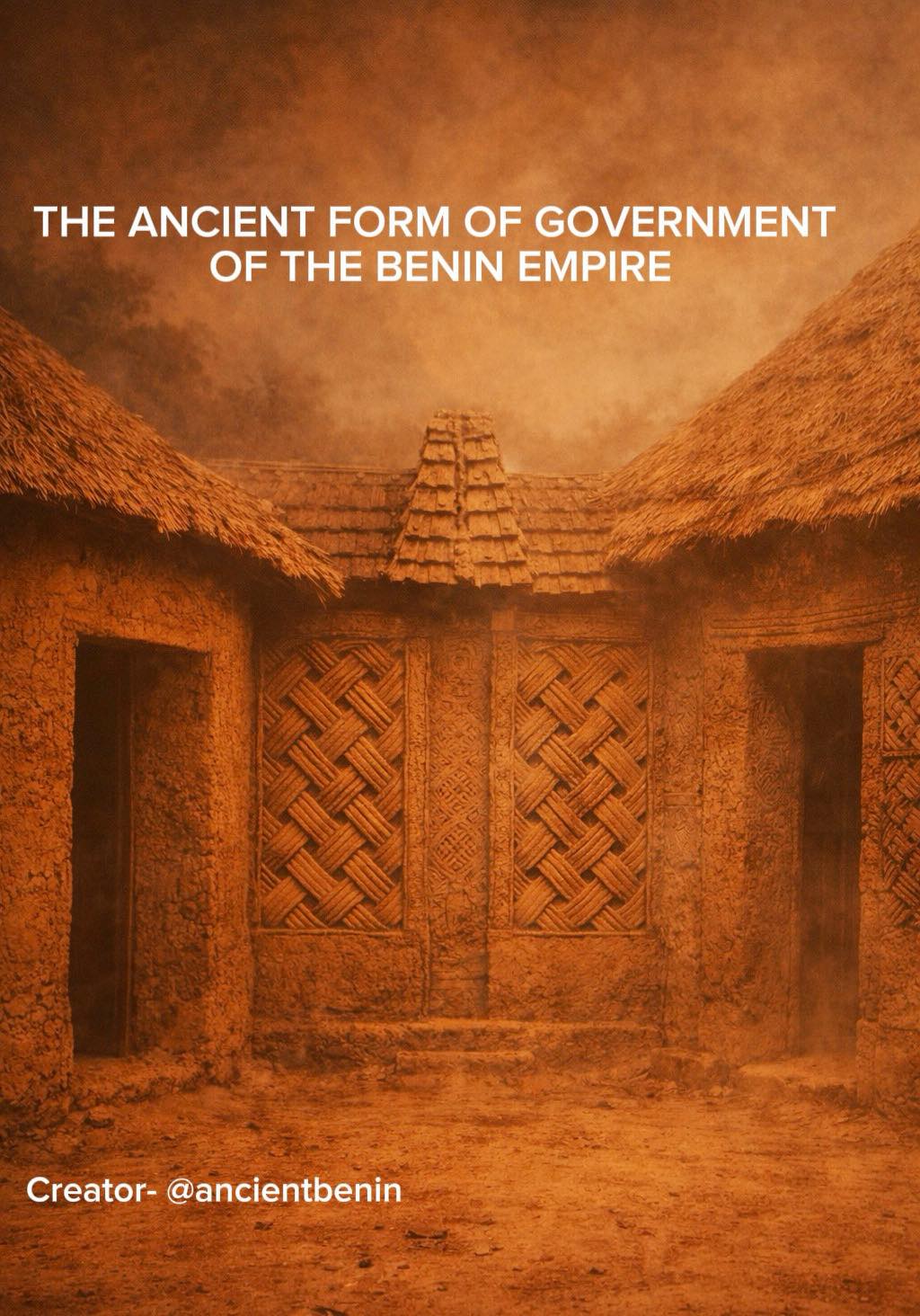 Ancient Benin - The ancient system of government in the... | Facebook