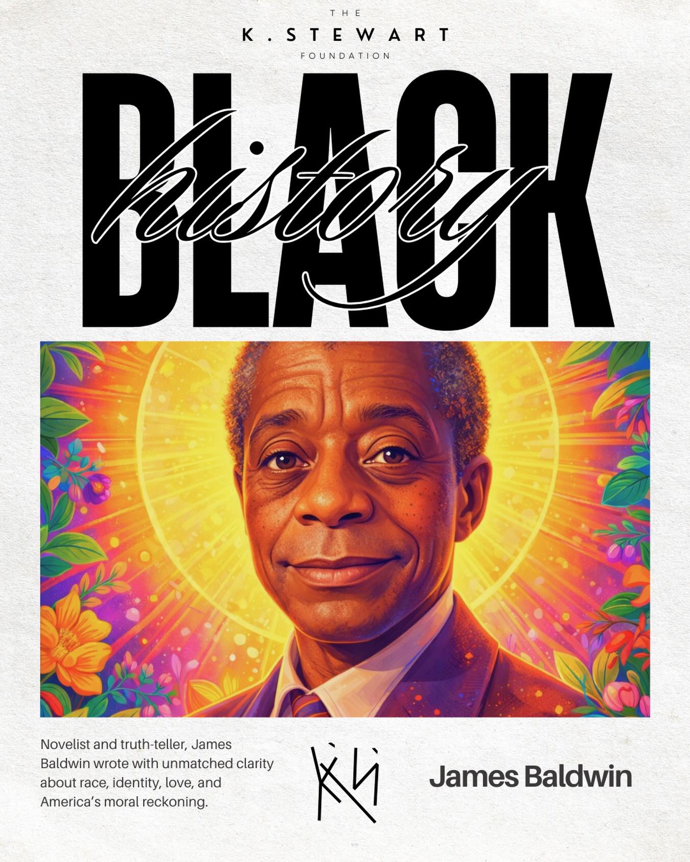 The K. - #KSF - James Baldwin Black History is not past tense. James ...