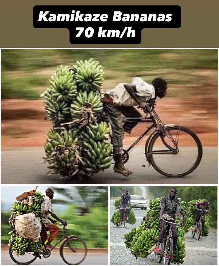 Vintage - Kamikaze Bananas – Bicycle Couriers of Burundi 🚴‍♂️🍌 In ...