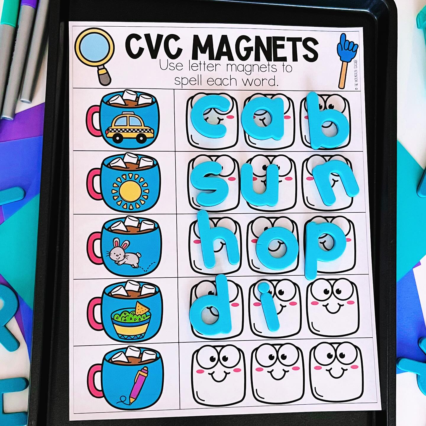 Teaching CVC sounds has never been... - The Mountain Teacher
