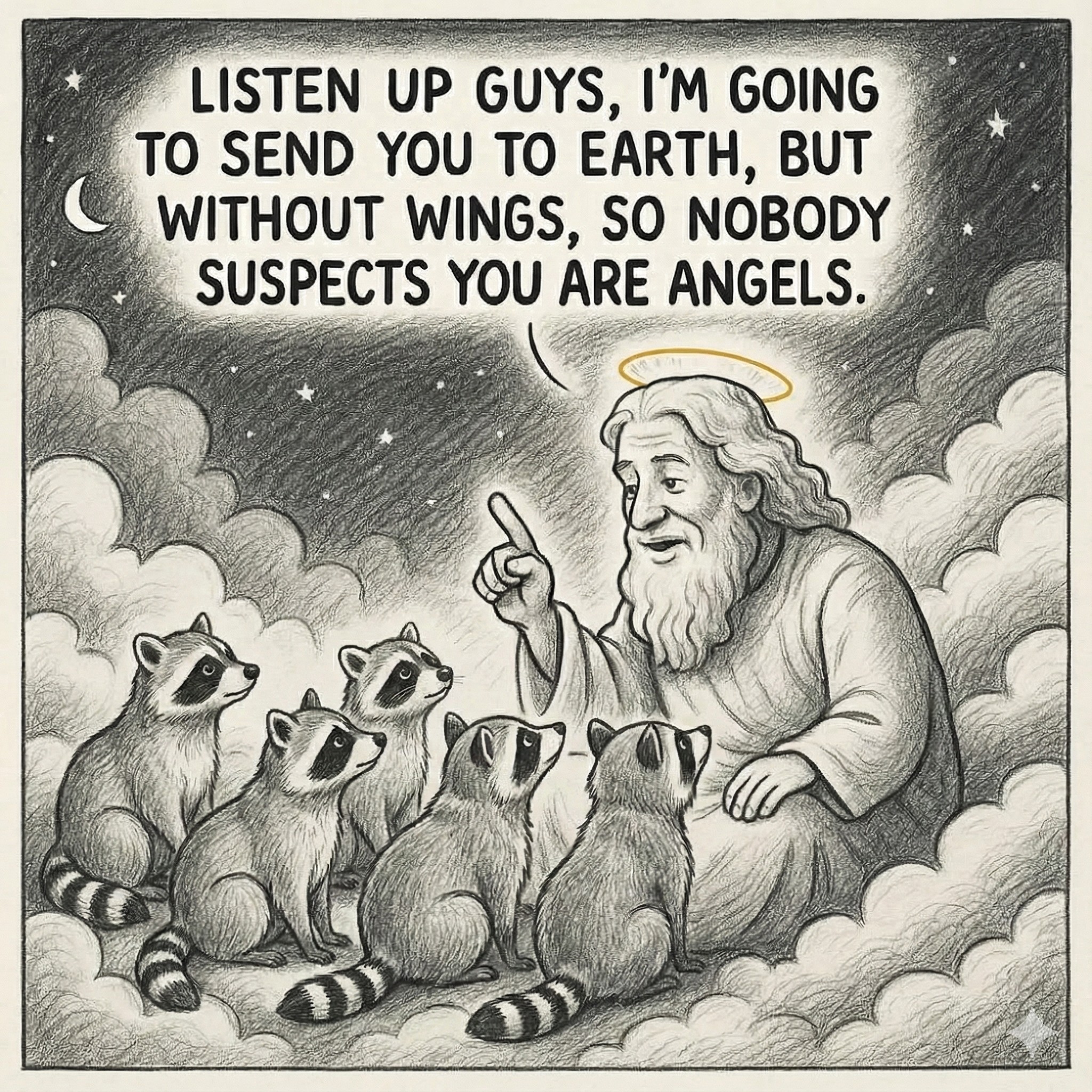 Raccoon - Sometimes the most meaningful comfort in life comes from the ...