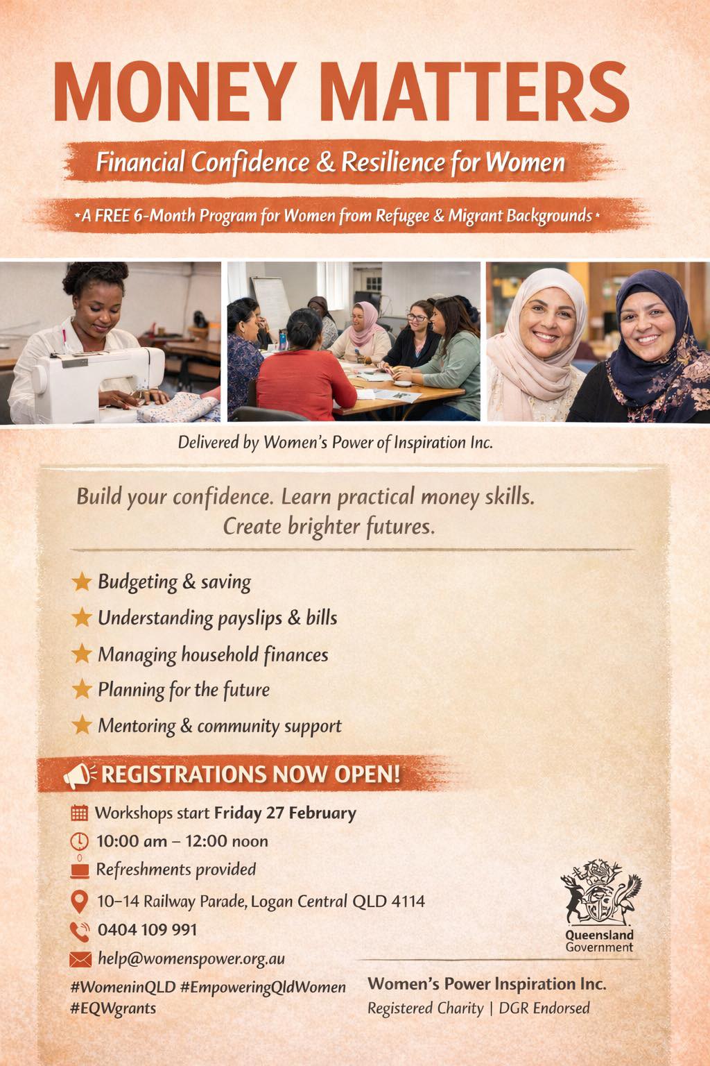 Women's Power of Inspiration Inc. | Logan Central QLD
