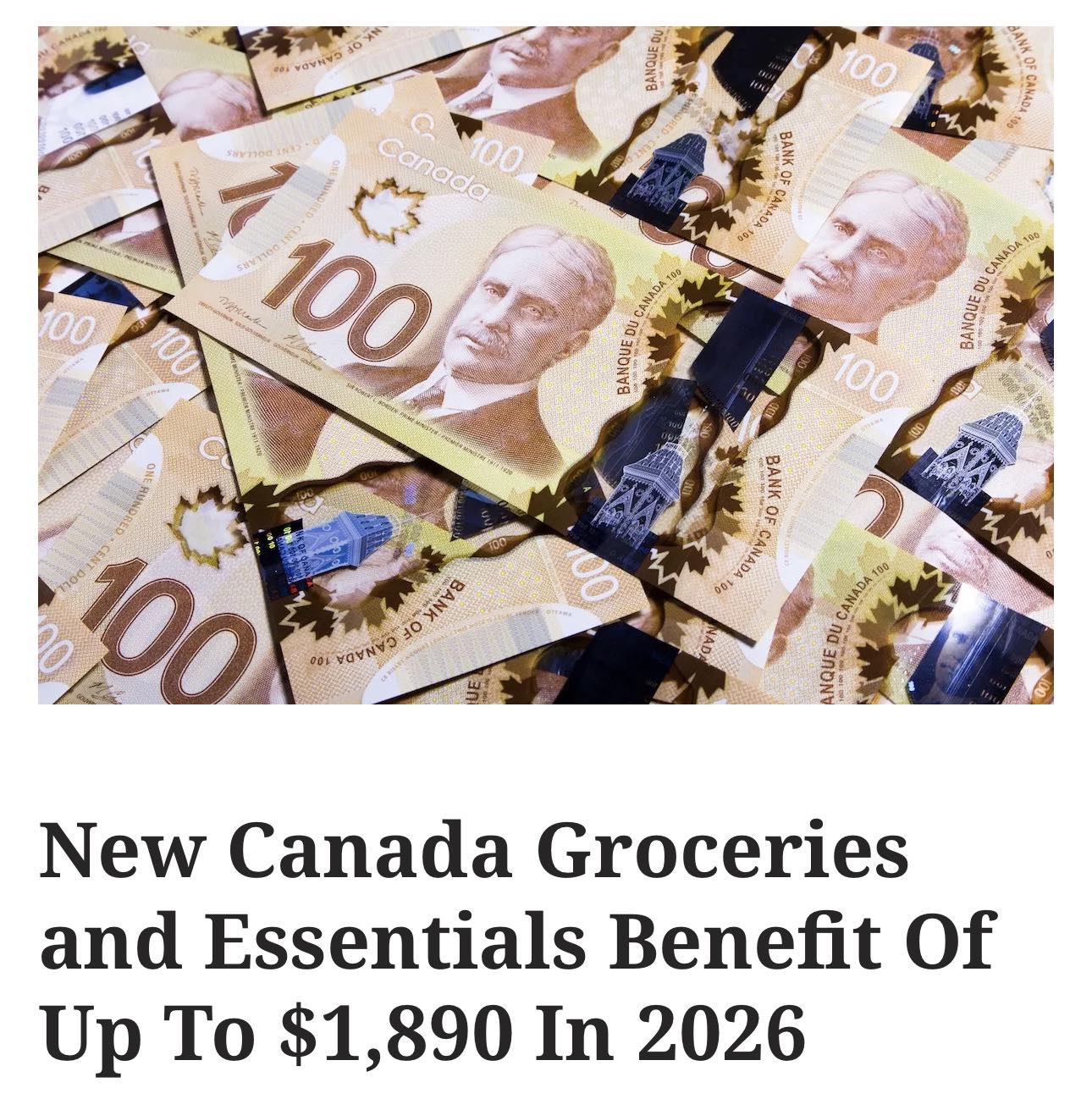 Ferdz - 🇨🇦 JUST ANNOUNCED! Canada’s new Groceries and Essentials ...