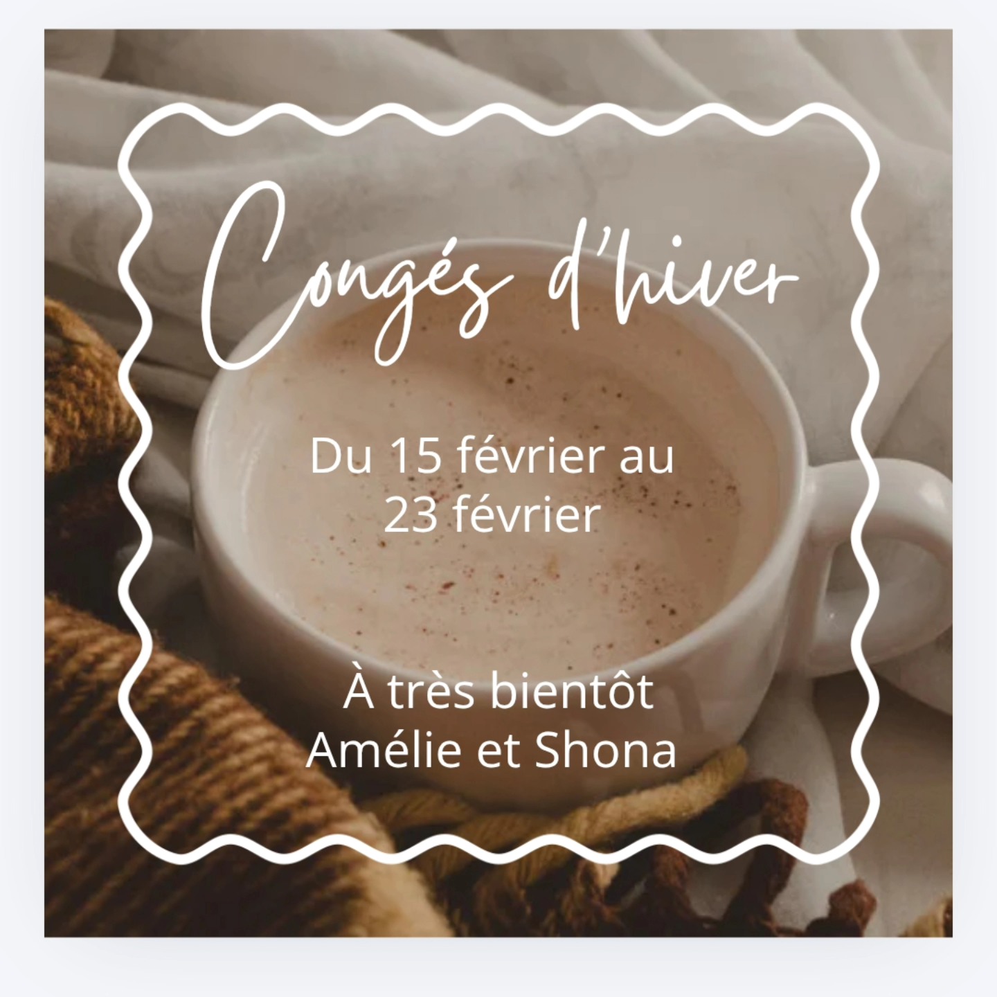 L'Expérience - Une pause d'hiver du 15 février au 23 février 2026 ...
