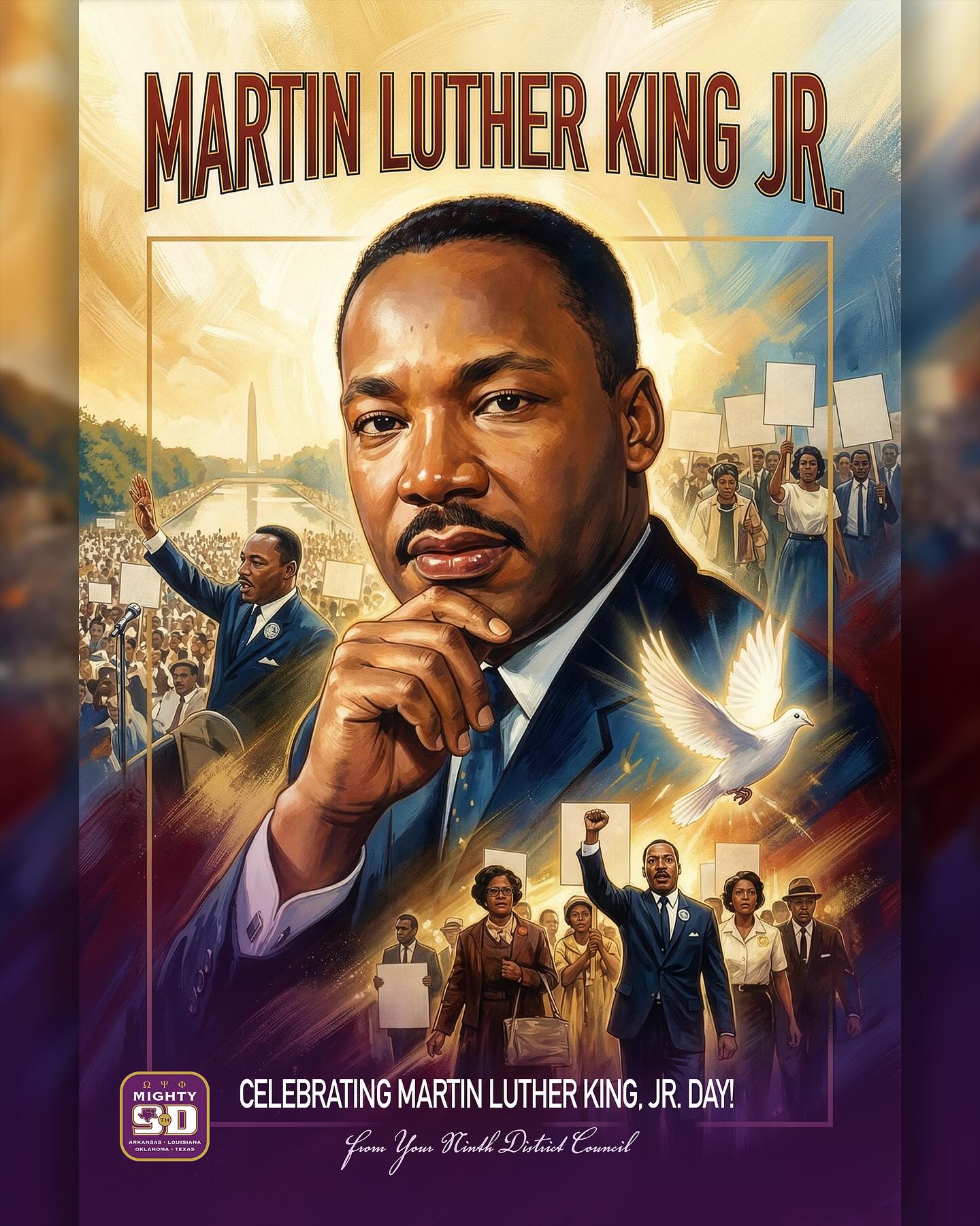 Ninth - Today we honor the life, legacy, and sacrifice of Dr. Martin ...