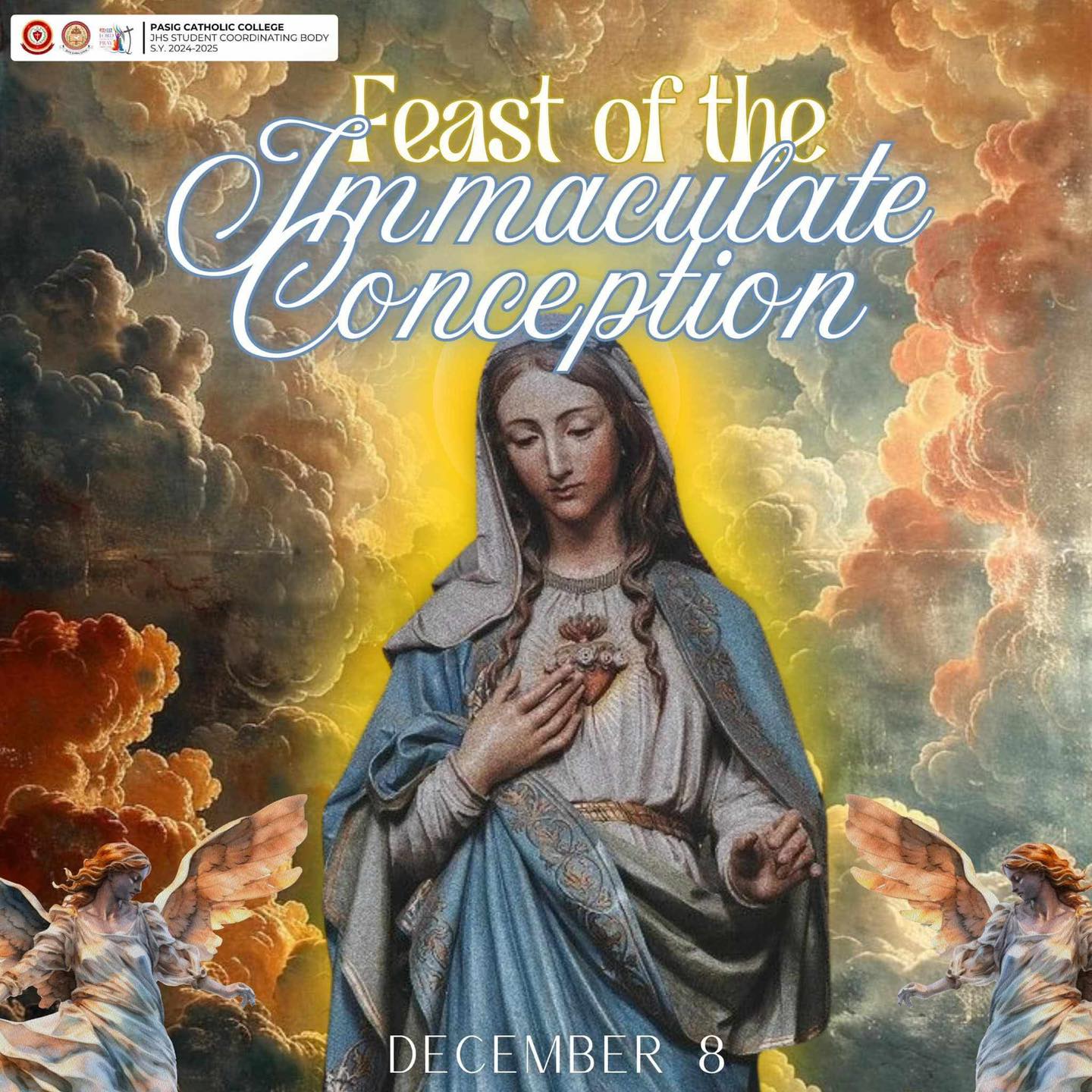 PCC - FEAST OF THE IMMACULATE CONCEPTION 💙 Today, December 8, we ...