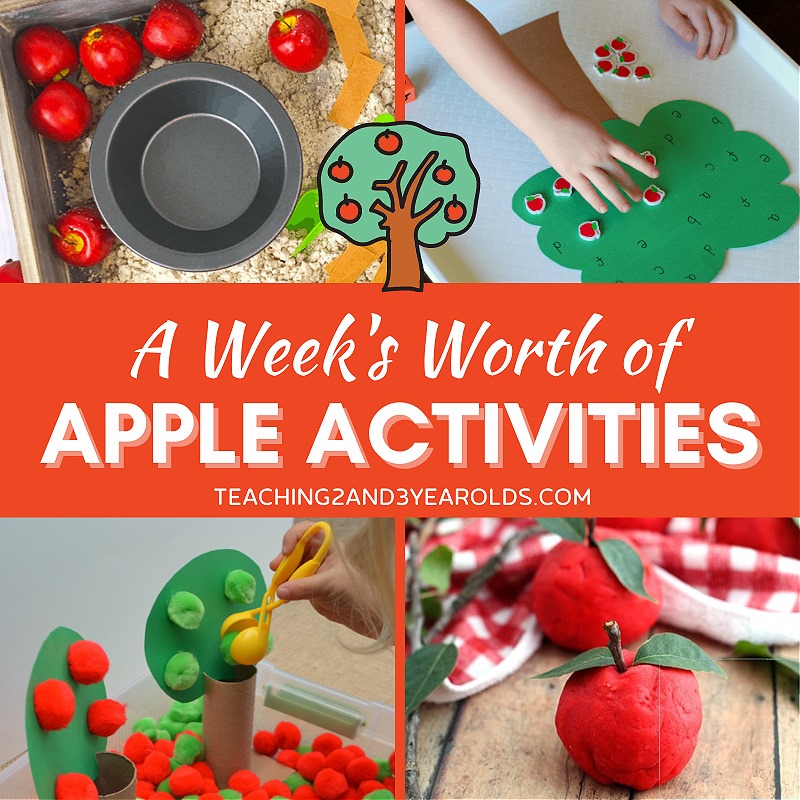 Put together a week’s worth of apple learning activities with these fun ...