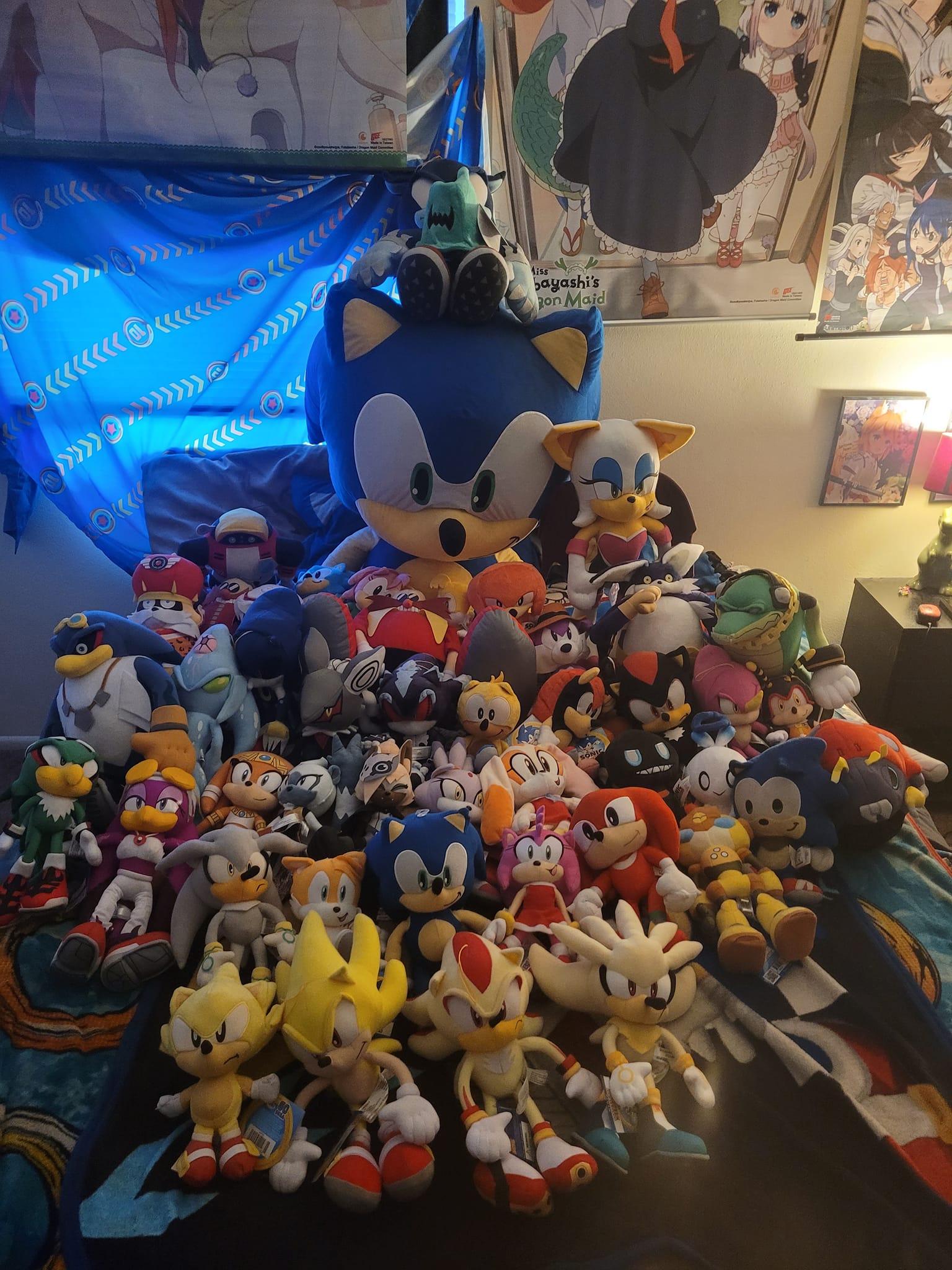 Sonic The Hedgehog Fans My Updated Sonic Mega Plush Collection 5163