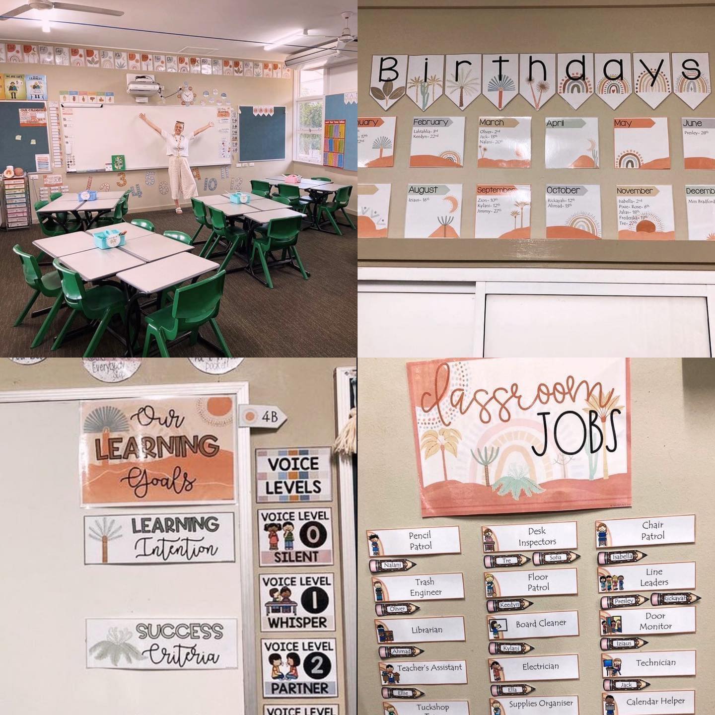 The Desert Palm Classroom Decor and... - Tales From Miss D